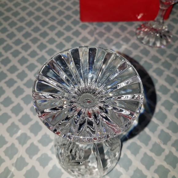 Mikasa | Dining | Mikasa Christmas Tree Lead Crystal Water Wine Goblets ...